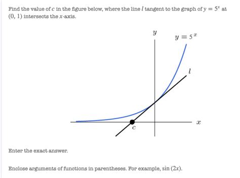 Solved Find The Value Of C In The Figure Below Where The Chegg Com