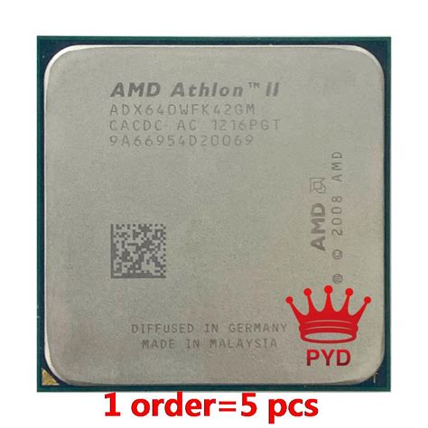 ซ็อกเก็ต AMD Athlon II X4 640 3.0 GHz Quad-Core CPU Processor ...