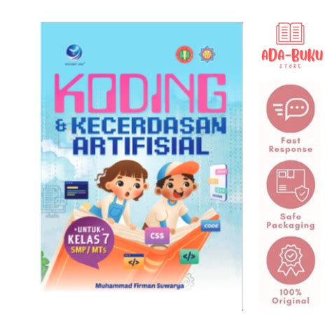 Jual Koding And Kecerdasan Artifisial Untuk Smpmts Kelas Vii Viii Dan Ix Silahkan Pilih