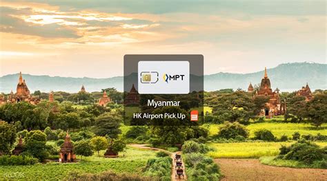 [sale] Myanmar Prepaid Sim Card Hk Airport Pick Up Ticket Kd