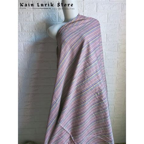 Jual Kain Lurik Tenun Shopee Indonesia