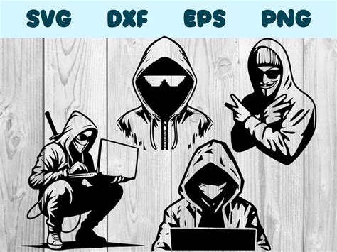 Hacker Svg Cool Hacker Png Bad Ass Hacker Clipart Cool Hacker Vector
