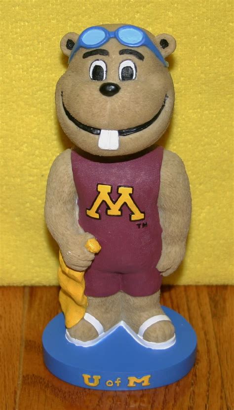 Goldy Gopher Bobbleheads And University Of Minnesota Bobbleheads Goldy