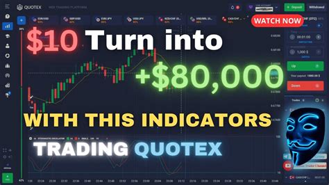 Turn 10 Into 80000 In 10 Minute Trading Quotex With This Indicators