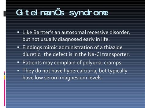 A Case Of Gitelmans Syndrome