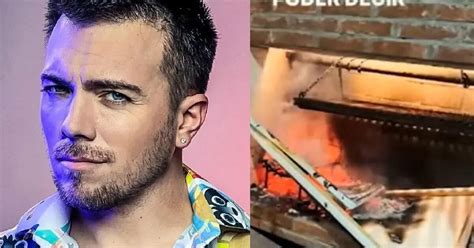 Julián Zucchi quemó regalo que le dio Yiddá Eslava en Argentina
