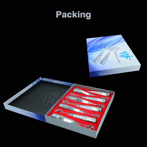 Ss Dental Apex Elevator 8 Picece Dental Winged Root Elevator Tip Molar