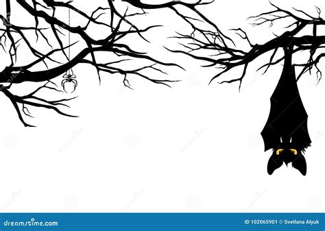 Hanging Bat Vector Stock Illustrations 1376 Hanging Bat Vector Stock
