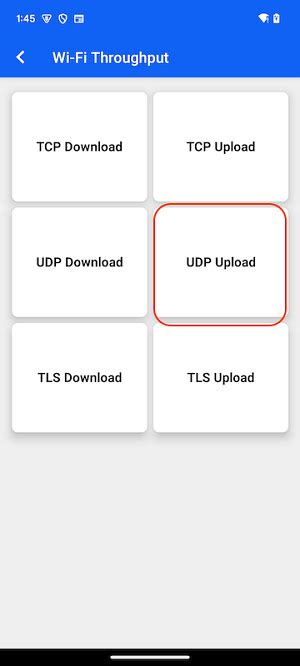 Wi Fi Throughput Demo Wi Fi Demos Silicon Labs Mobile Apps V1 0 5