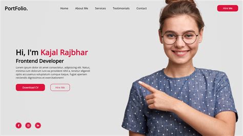 GitHub Mangesh Portfolio Landing Page