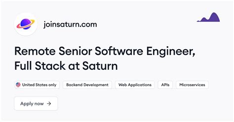 Himalayas On Linkedin Remote Senior Software Engineer Full Stack Job At Saturn