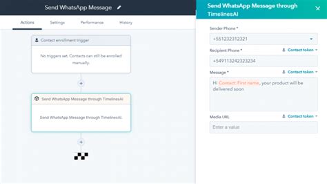 Automatically Send Whatsapp Messages From Hubspot Workflow Timelinesai