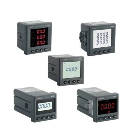 Acrel Three Phase Multi Function Power Meter AC Energy Meter With RS485 LCD Display Programmable