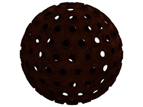 와이어프레임 모양 기하학적 스파이크 공 3d 모델 Turbosquid 2162305