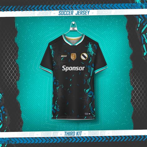 Premium Vector Soccer Jersey Design For Sublimation Sport T Shirt Design