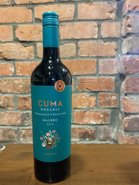 Cuma Organic Malbec 2023 75cl – Fig & Fromage Cheesemonger & Deli