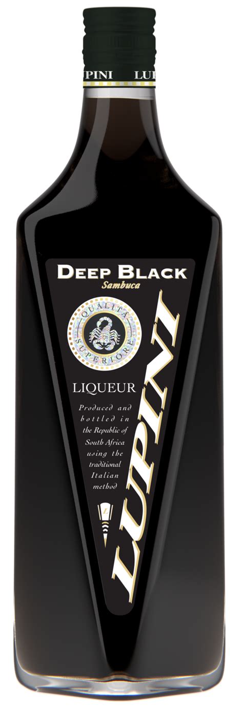 Lupini Black Sambuca 750ml Norman Goodfellows
