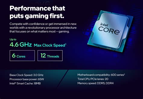 Buy The Intel Core I5 12500 Cpu 6 Core 12 Thread Max Turbo 4 6ghz