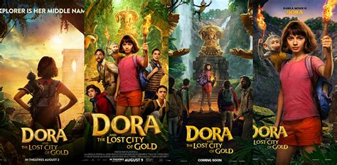 Dora Y La Ciudad Perdida Posters Web De Cine Fantástico Terror Y