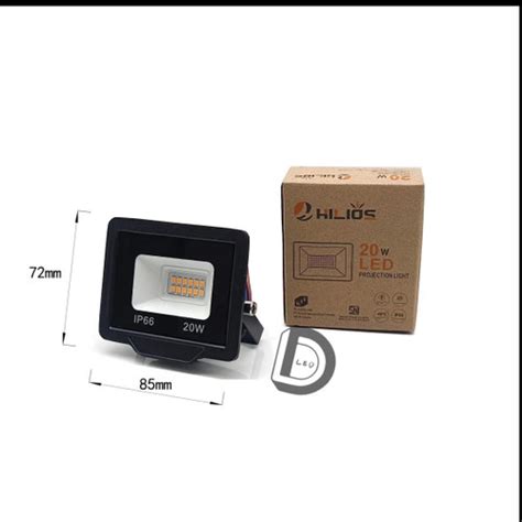 Jual Lampu Sorot Led W Lampu Tempak Led W Flood Light W Outdoor Putih K Jakarta