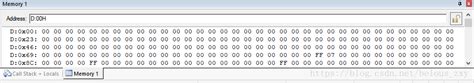 Keil调试时实时查看ram寄存器值keil Mdk 的memory数据怎么看 Csdn博客
