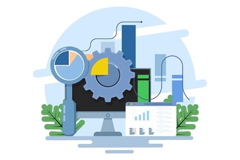 Premium Vector Vector Concept Of Data Science Or Online Data Storage