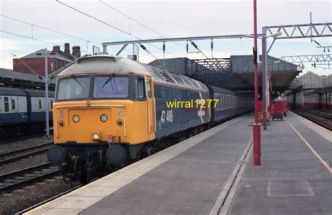Original Railway Photographic Negative Class 47 47468 At Crewe £250