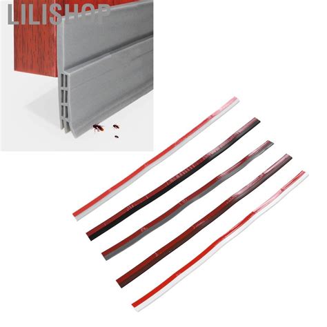 Lilishop เทปปิดผนึกประตูแถบยางซิลิโคนกันลมสำหรับช่องว่างภายใน 23 มม Shopee Thailand