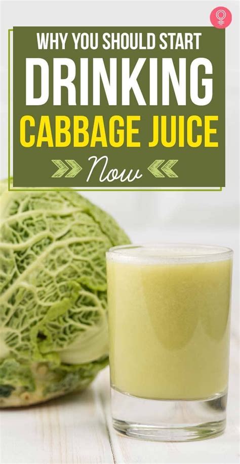 Benefits Of Cabbage Juice For Your Health