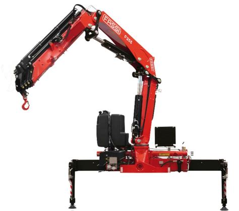 Fassi F255a Truck Crane For The Middle Range Lifting Segment