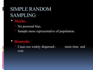 Sampling Techniques Types Advantages Disadvantages Ppt
