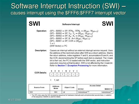 Cpu12 Instruction Set Overview Ppt Download