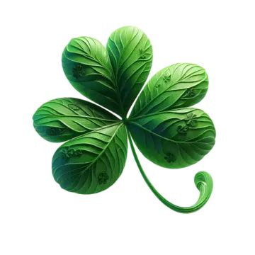 Four Leaf Clover In White Background Four Leaf Clover Four Leaf Clover PNG Transparent Image