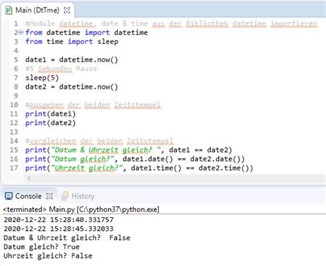 Python Modul Datetime Technik Blog
