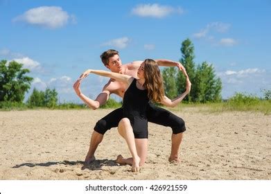 Naked Girl Doing Splits Over Royalty Free Licensable Stock Photos