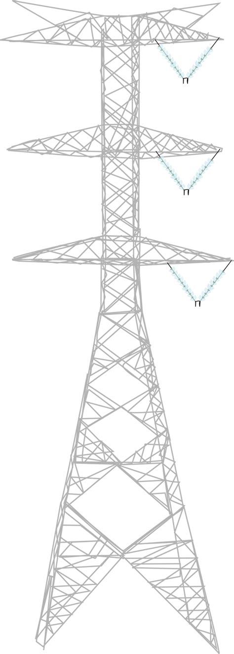 Double Circuit Tower With One Circuit By Oceanrailroader On Deviantart