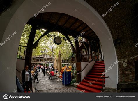 Bucharest Romania October 2023 Manuc Inn Hanul Manuc Opened 1808