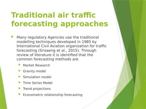 Air Passenger Traffic Forecasting With Machine Learning