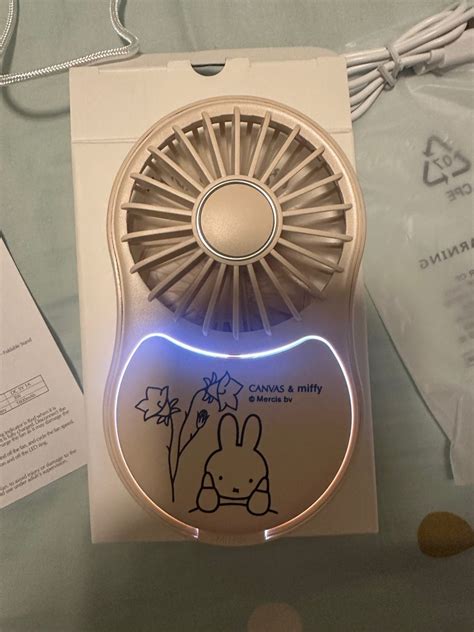 Canvas X Miffy 風扇仔 家庭電器 其他家庭電器 Carousell