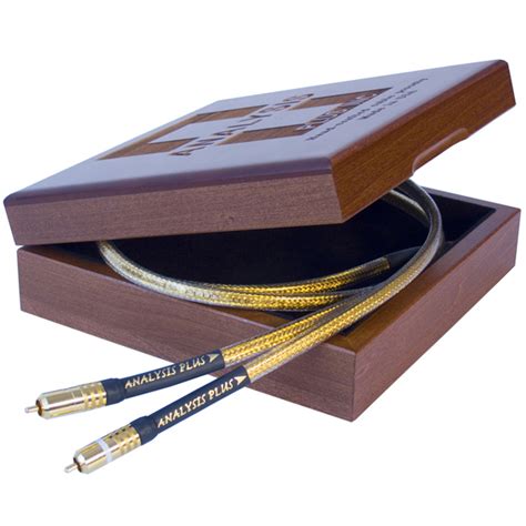 Кабель межблочный аналоговый Rca Analysis Plus Golden Oval 05 M