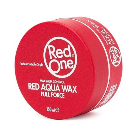 Red One Full Force Maximum Control Aqua Hair Wax 150ml5oz Red One