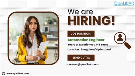 Qualibar Hiring Automation Engineer Qualibarinc Medium