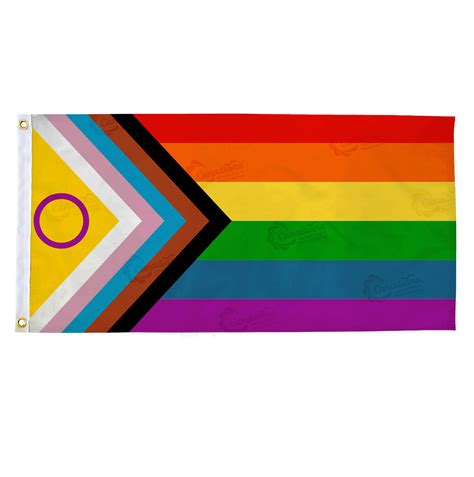 Intersex Inclusive Pride Flag Canadiana Flag