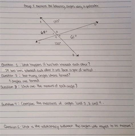 Grap Measure The Following Angles Using A Studyx