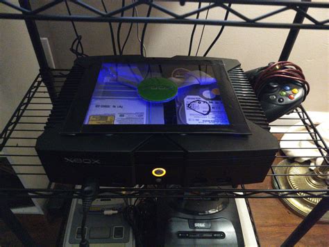 Softmodded A 1 6 Xbox With Ndure 3 1 Lubed The Disk Drives Belt To Fix