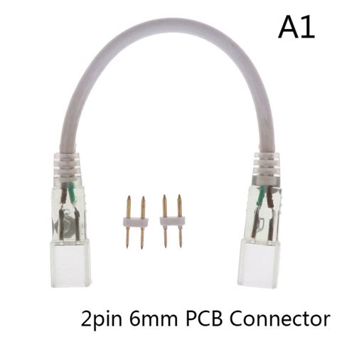 เน่🔥ขายดีสุดฮ็อต🔥ขั้วต่อไฟ Led 2pin ดวง Rgb ข้อต่อตรงกลางขั้วต่อคู่