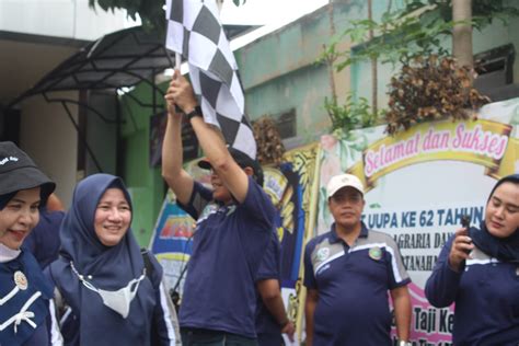 ATR BPN Magetan Tutup Rangkaian HUT Ke 62 Dengan Jalan Santai