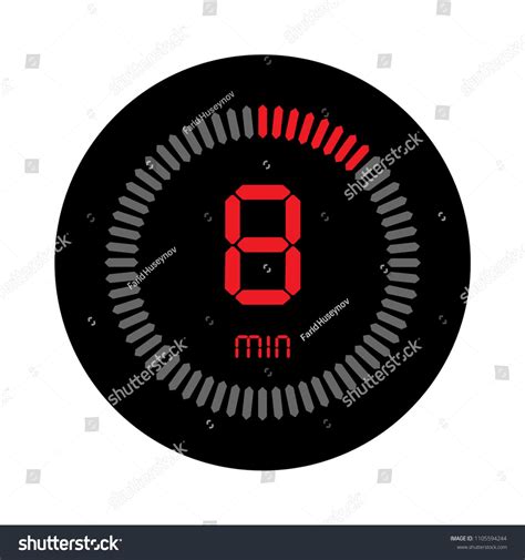 Digital Timer Vector At Vectorified Com Collection Of Digital Timer Vector Free For Personal Use