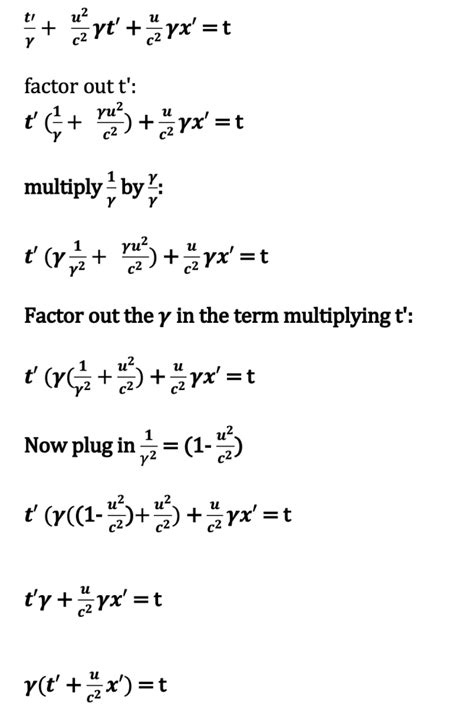 The Lorentz Factor And The Invariance Of Relativity Mathintuitions