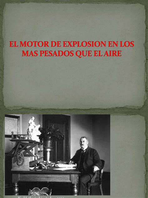 Tema 43 Motor De Explosión En Los Más Pesados Que El Aire Pdf